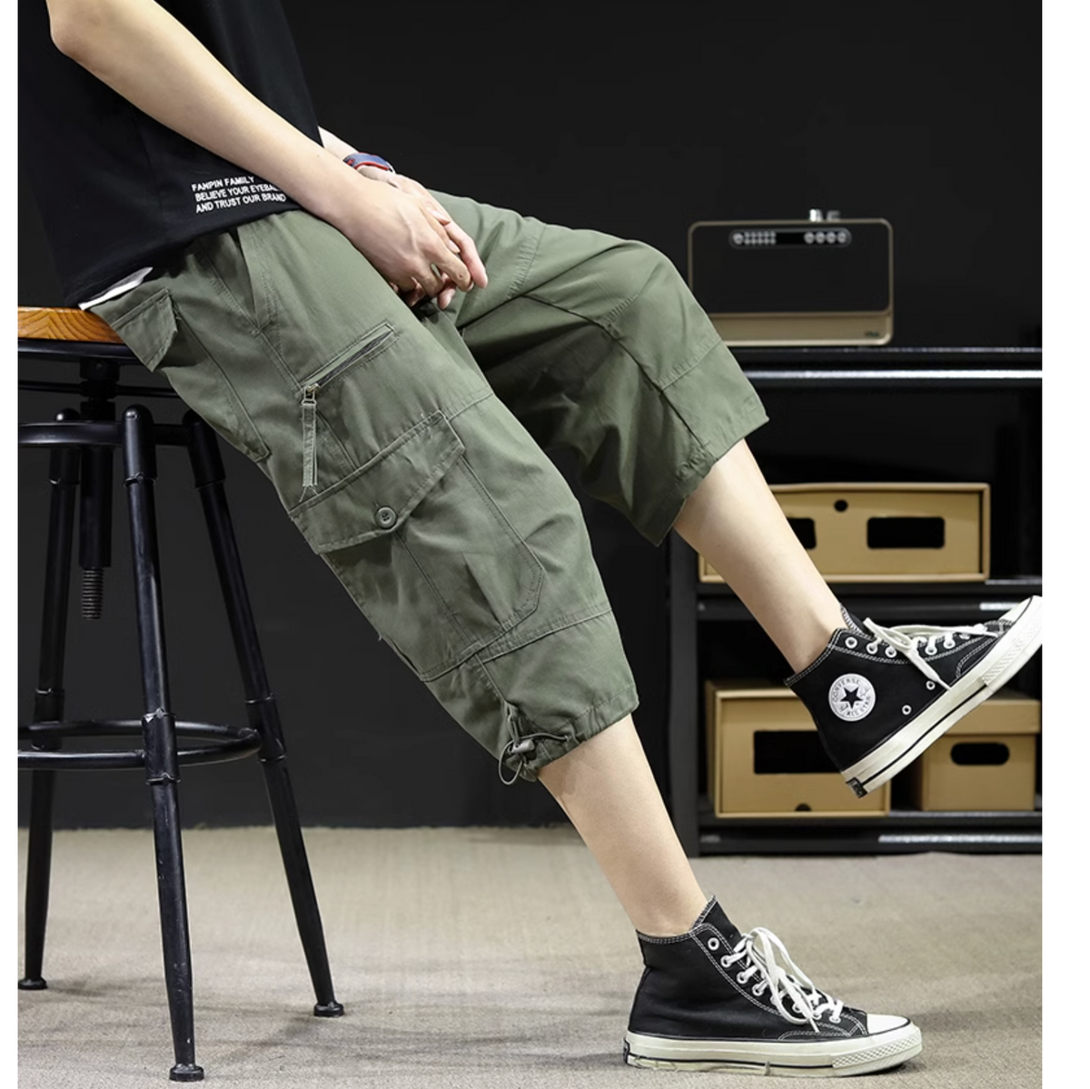 JS YOUKU # 0036 工裝7分褲 – Daily-K Webstore