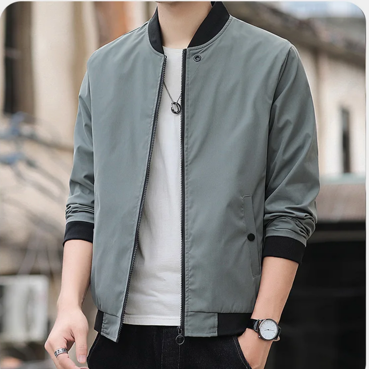 SIBADA#2109-1 簡約薄外套 JJ2 – Daily-K Webstore